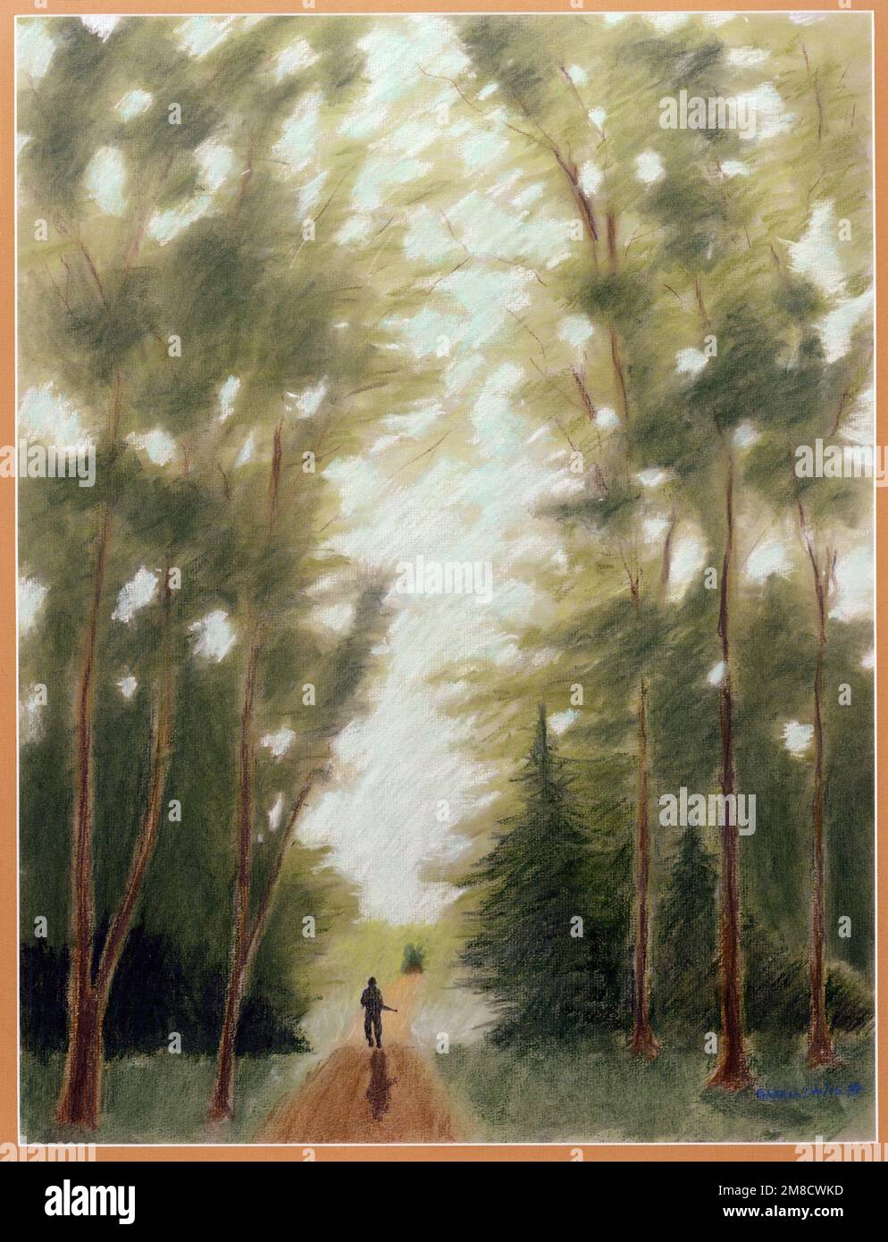 Artwork: "Perimeter Check #1" Germany, 1987. Artist: Gregg Davis ...