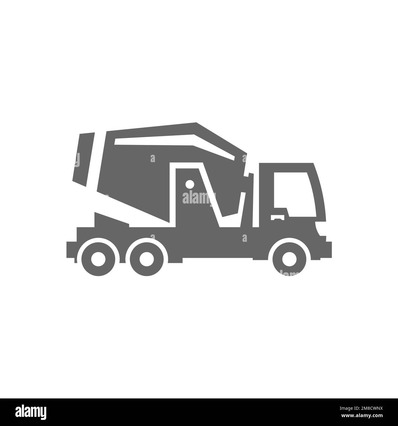 Cement tanker icon, common graphic resources, vector illustration Stock ...