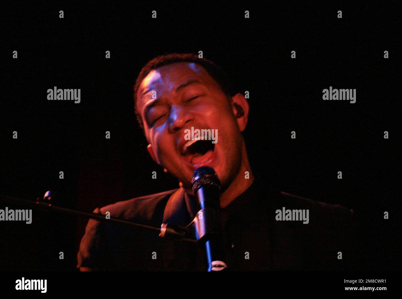 John Legend performs an intimate concert at the McKittrick Hotel in New ...