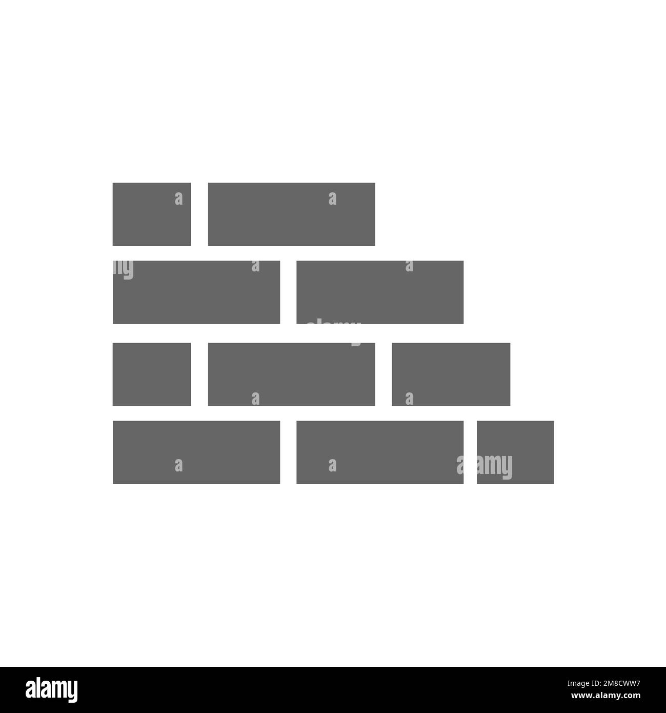 Masonry icon, common graphic resources, vector illustration Stock ...
