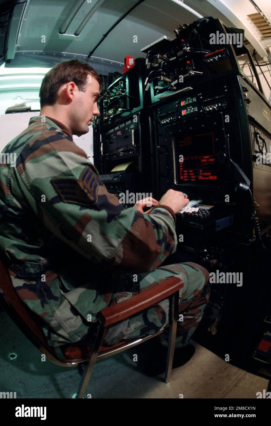 STAFF Sergeant Kenneth Richardson of the 435th Tactical Airlift Wing's ...