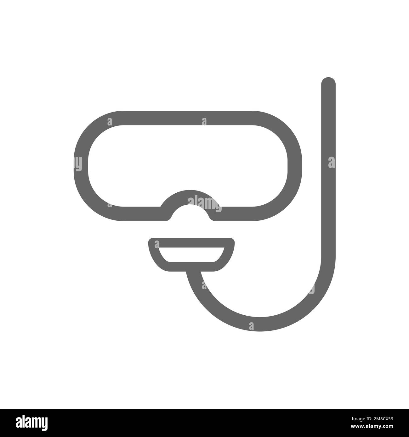 Diving equipment icons, common graphics resources, vector illustrations ...