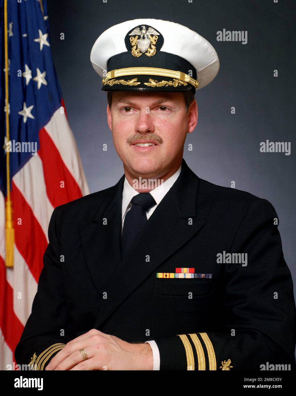 Commander Bruce E. Kosaveach, USN (covered). Country: Unknown Stock ...