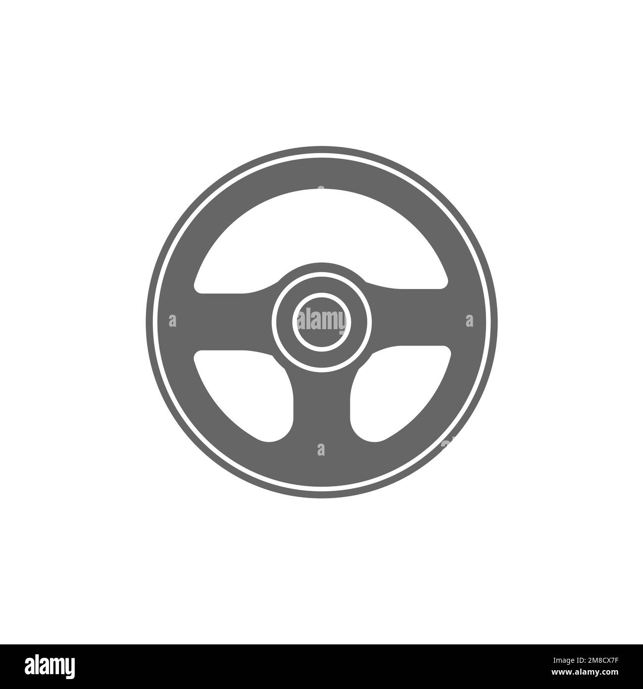 Steering wheel icons, common graphic resources, vector illustrations ...