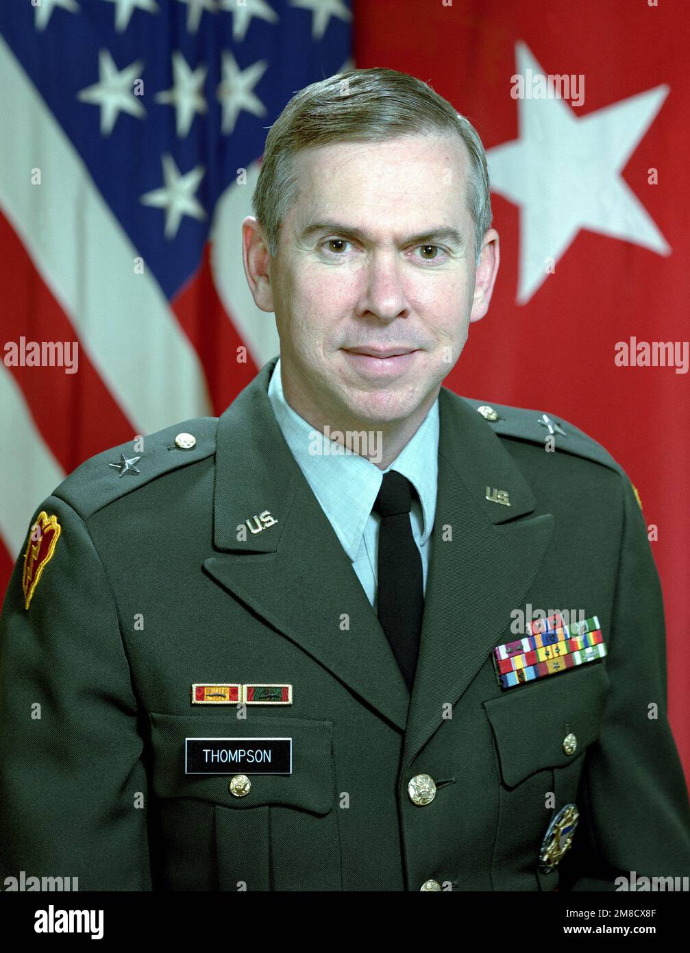 Brigadier General John C. Thompson, USA (uncovered). Base: Washington ...