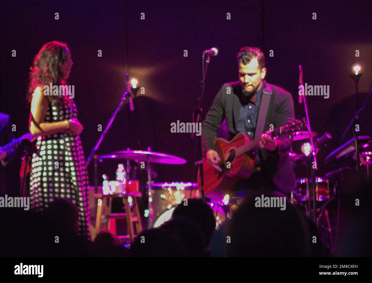 Johnnyswim - Abner Ramierez and Amanda Sudano film a holiday concert at ...