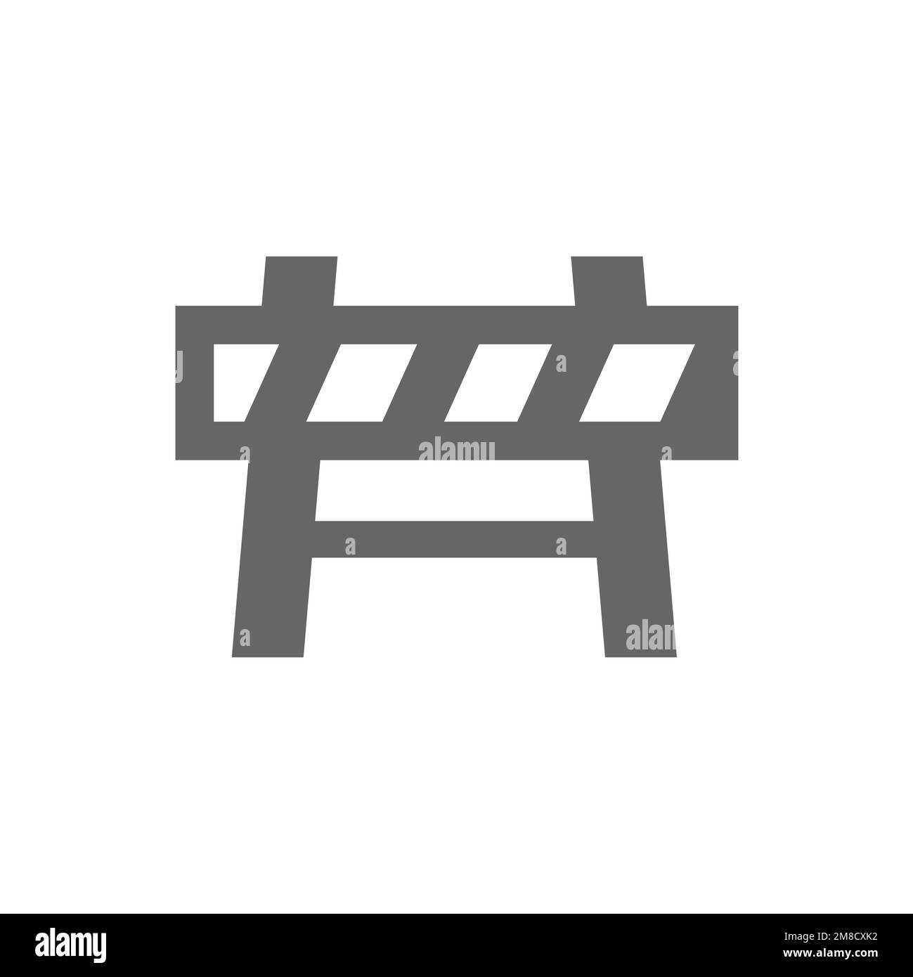 Construction roadblock icons, common graphic resources, vector ...