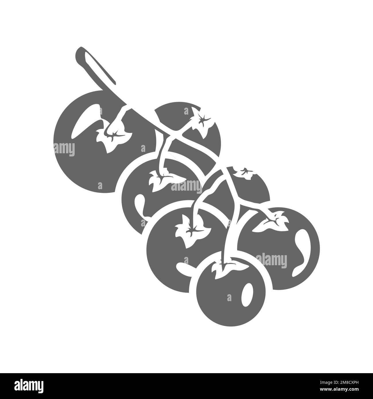 Tomato icons, common graphic resources, vector illustrations Stock ...