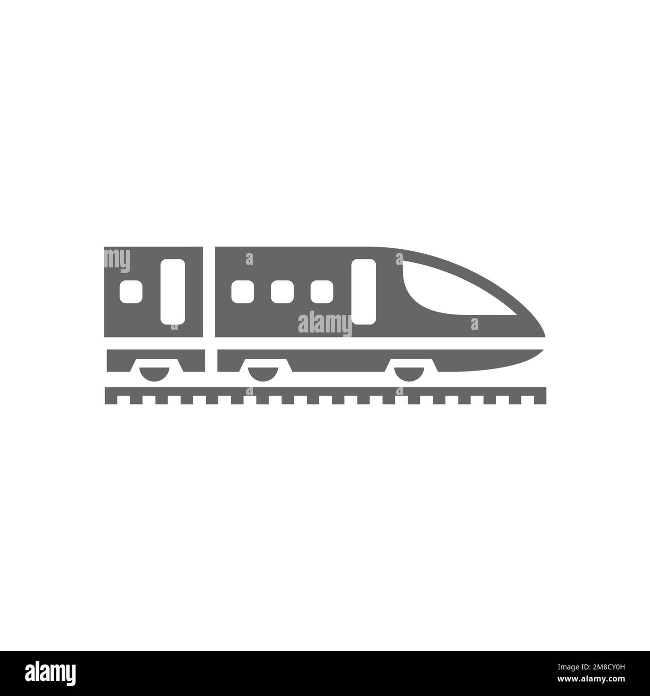 High speed rail icons, common graphic resources, vector illustrations ...
