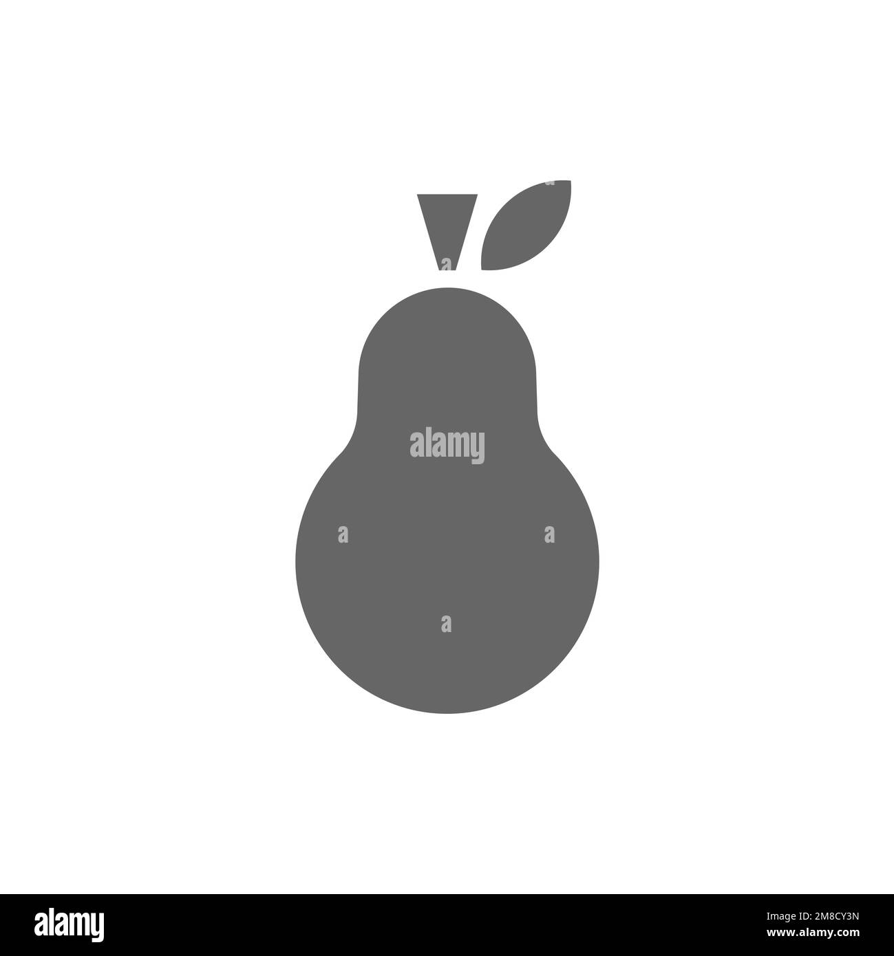 Pear icon, common graphic resources, vector illustration Stock Vector ...