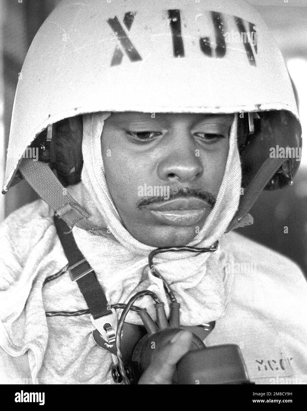 Quartermaster 3rd Class Keith McCoy monitors the auxiliary maneuvering ...
