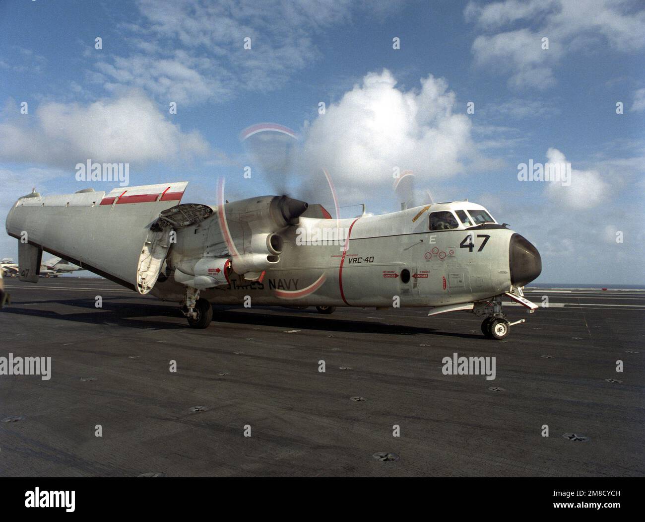 A Fleet Logistic Support (Carrier On-board Delivery) Squadron 40 (VRC ...