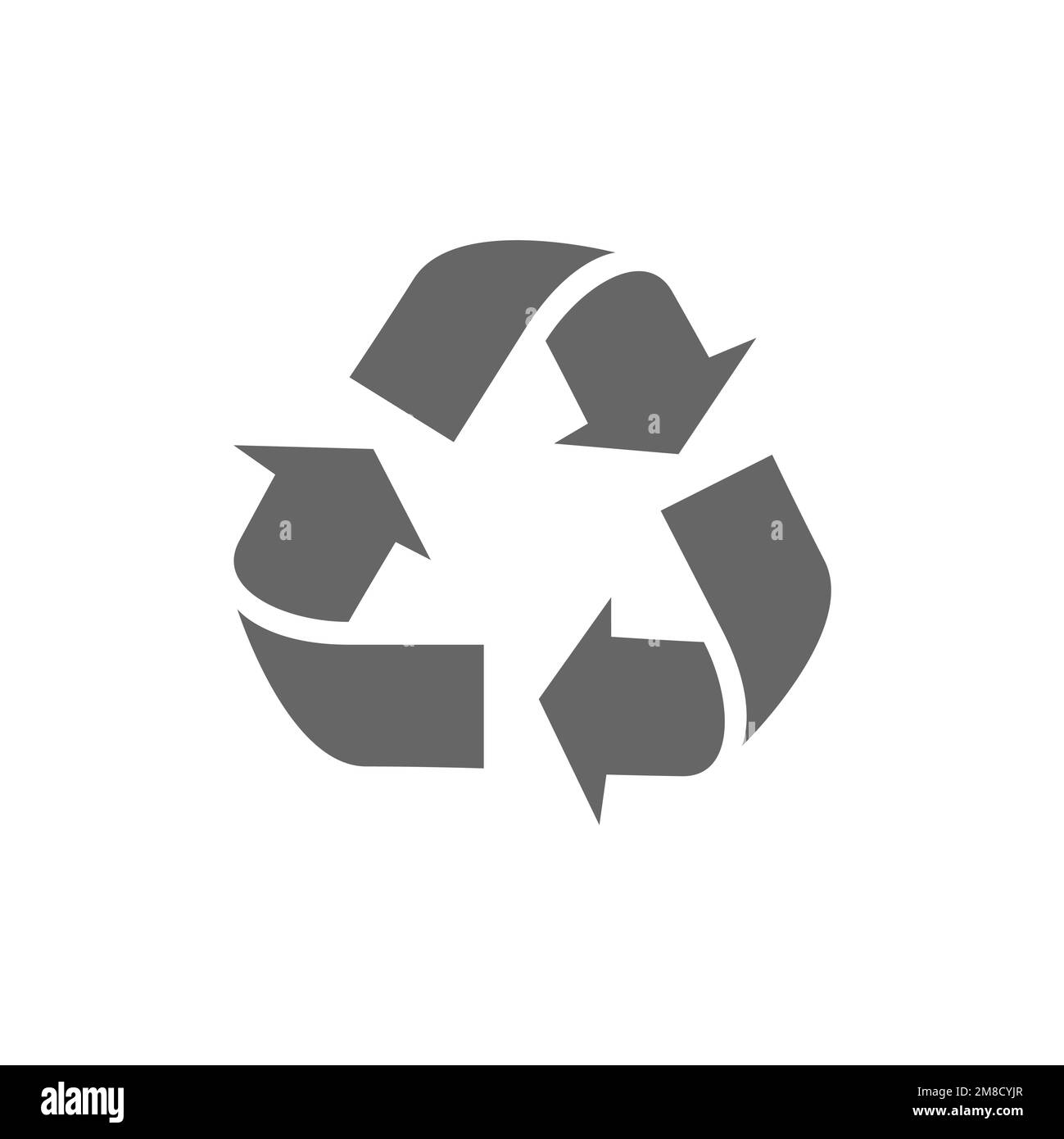 Recyclable icons, common graphic resources, vector illustrations Stock ...