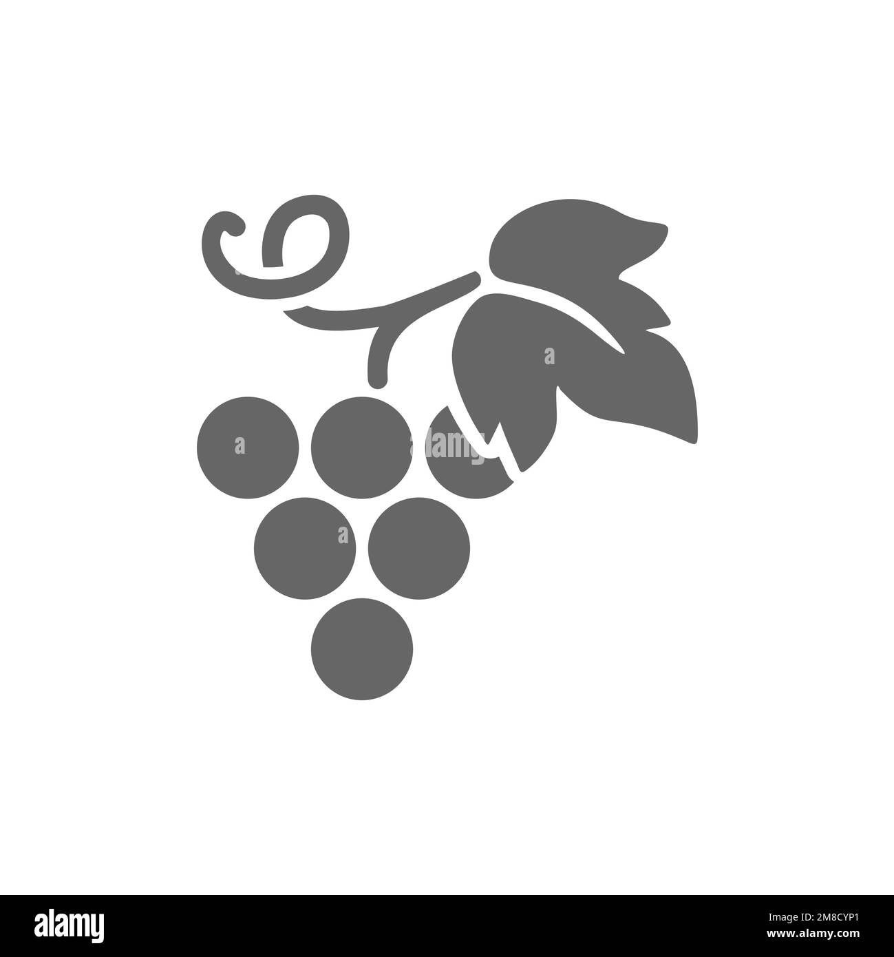 Grape icons, common graphic resources, vector illustrations Stock ...