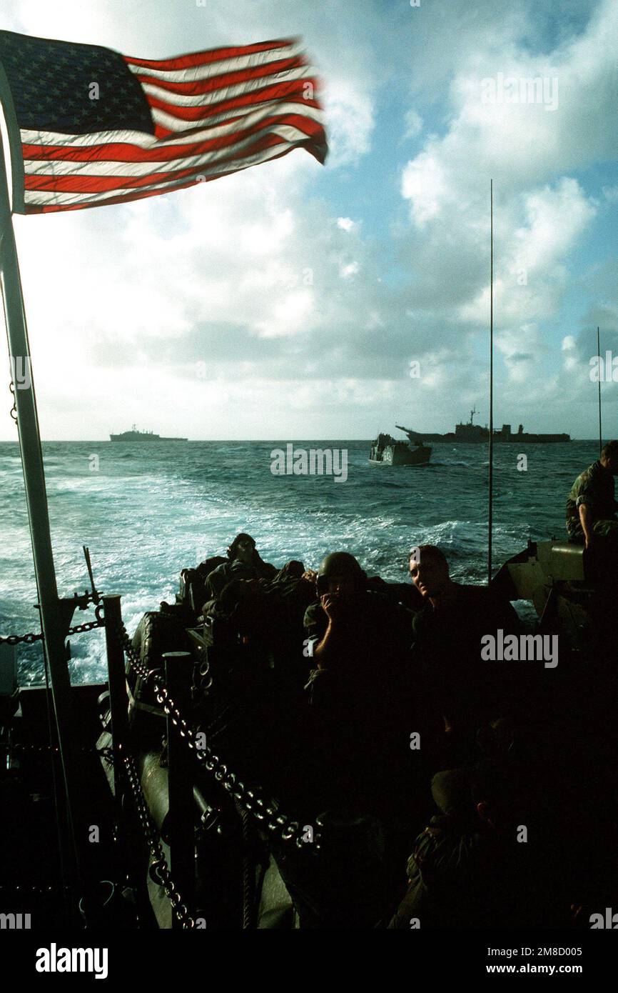 Marines of the 2nd Light Armored Infantry Battalion, 4th Marine ...