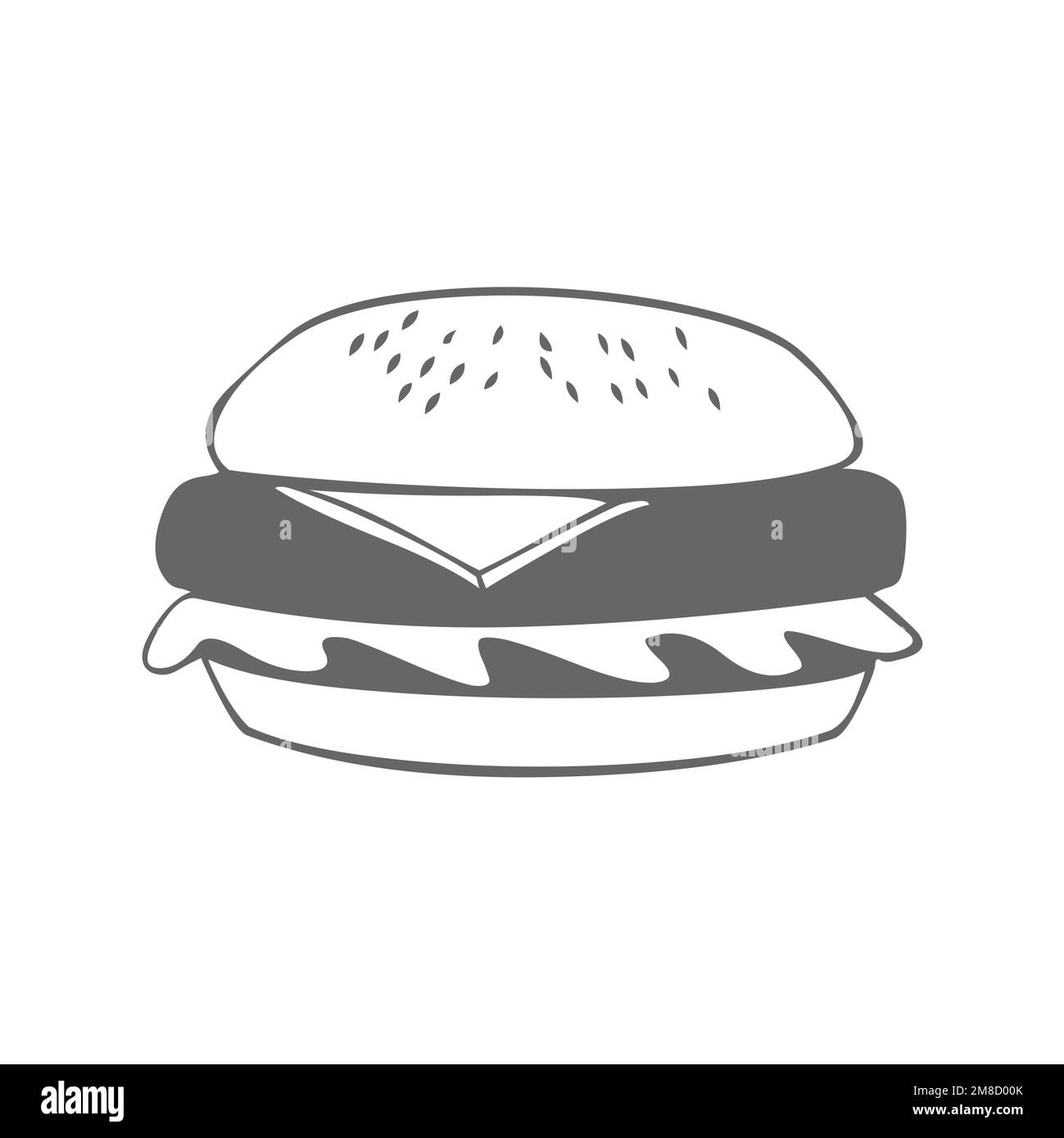 Hamburger icon, common graphic resources, vector illustrations Stock ...