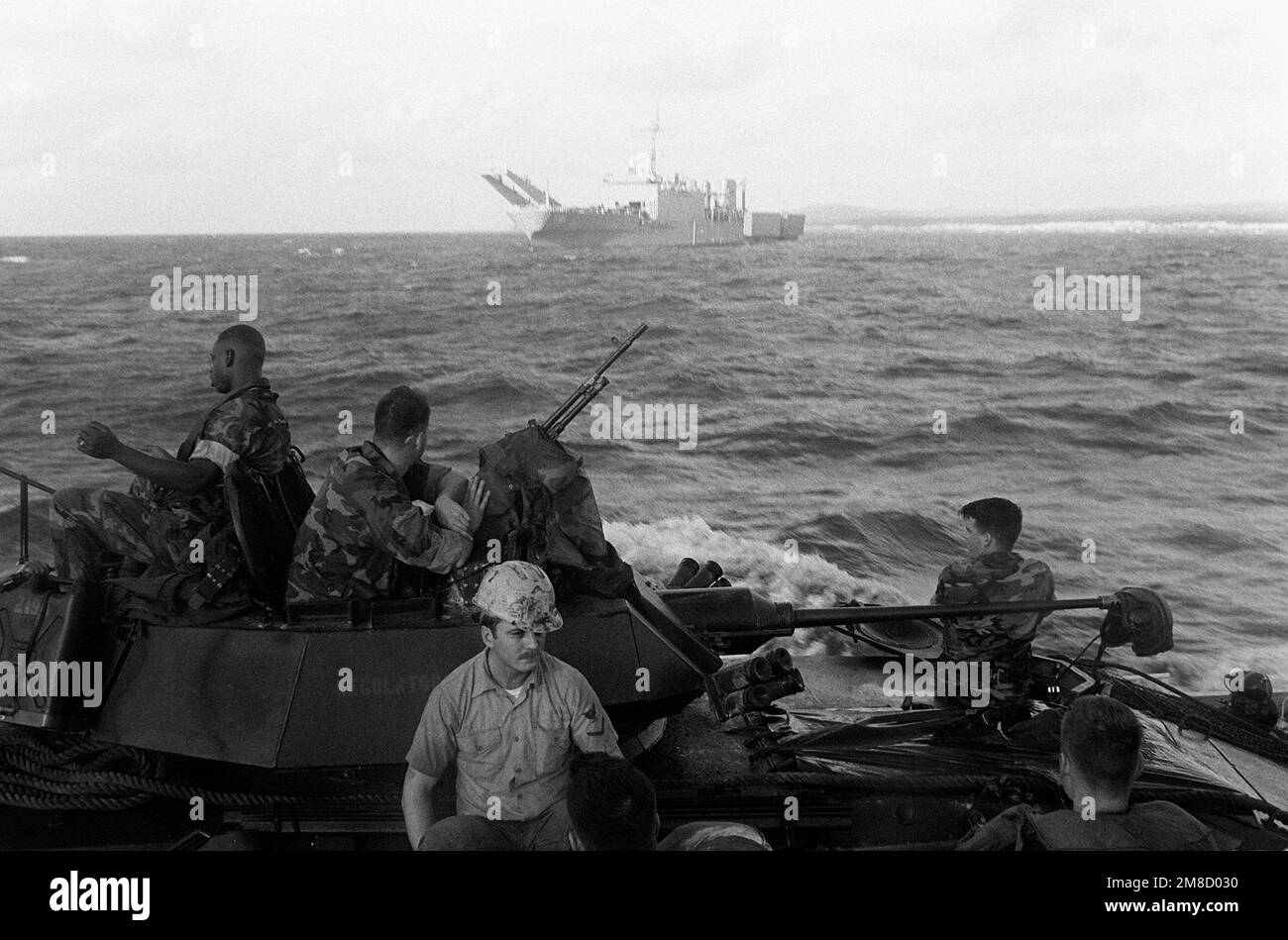 Marines of the 2nd Light Armored Infantry Battalion, 4th Marine ...