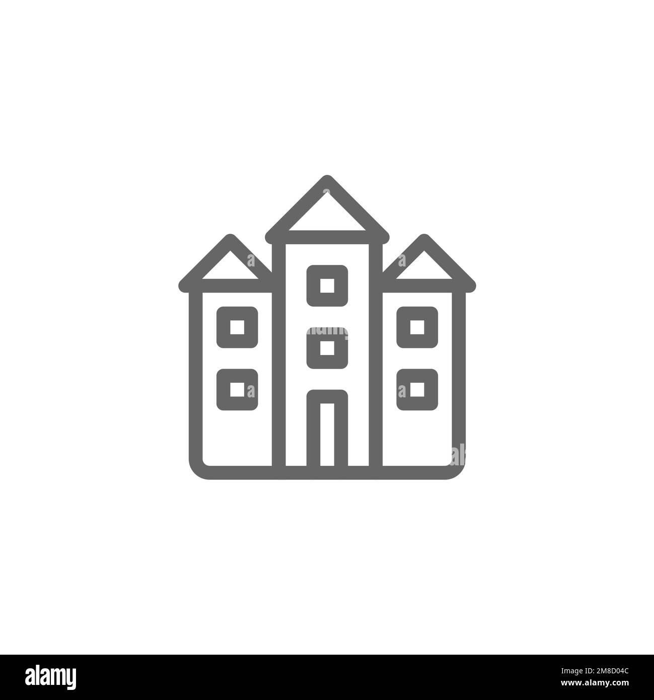 Home icons, common graphic resources, vector illustrations Stock Vector ...
