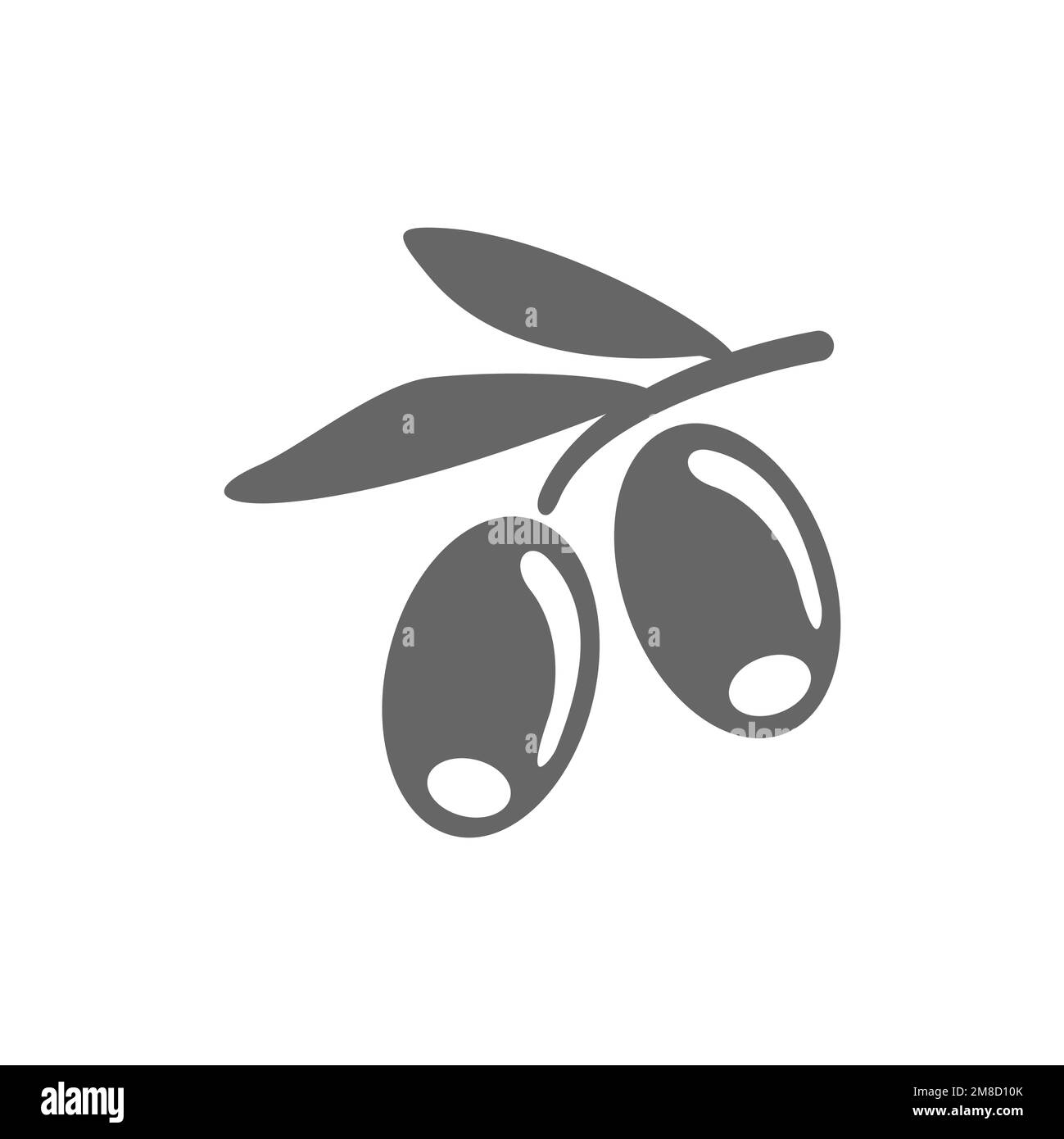 Olive icon, common graphic resources, vector illustration Stock Vector ...