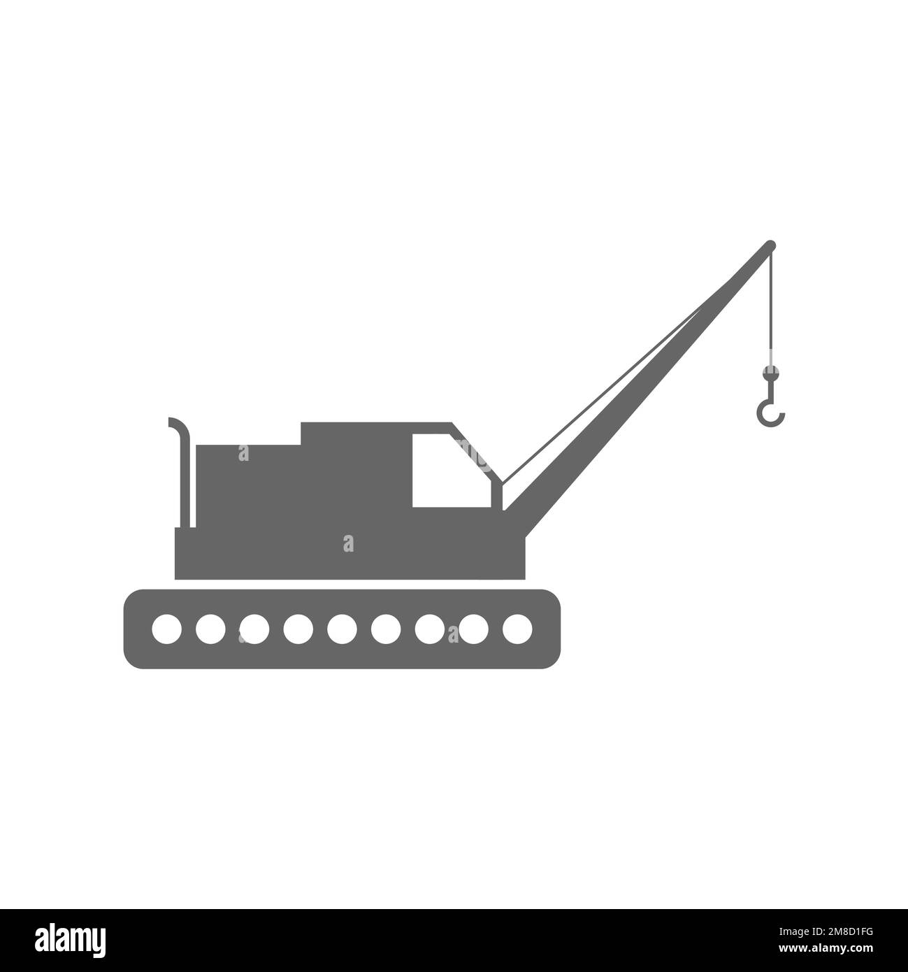 Crane icons, common graphic resources, vector illustrations Stock ...