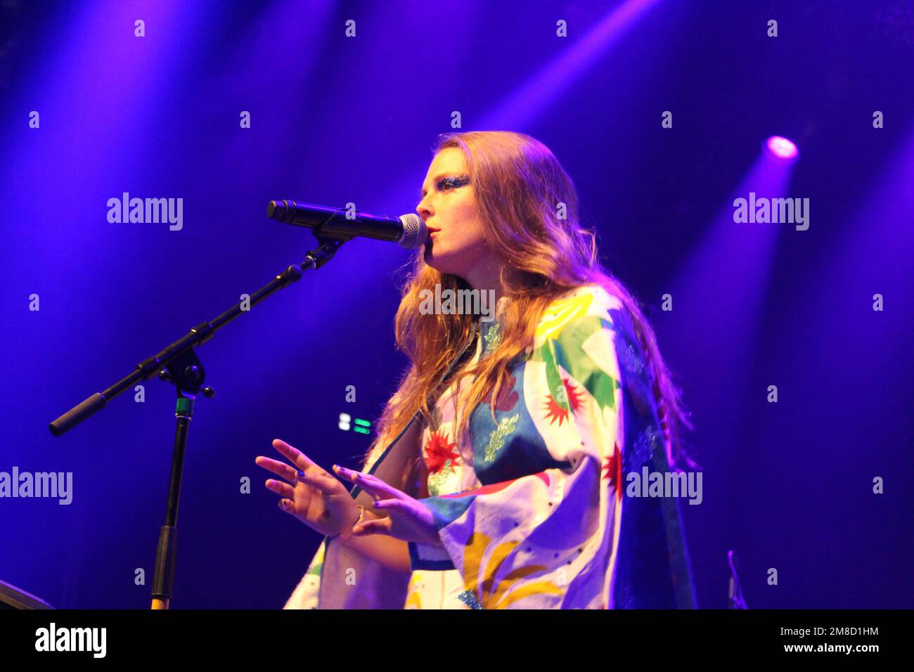 Maggie Rogers Live on Stage Stock Photo - Alamy