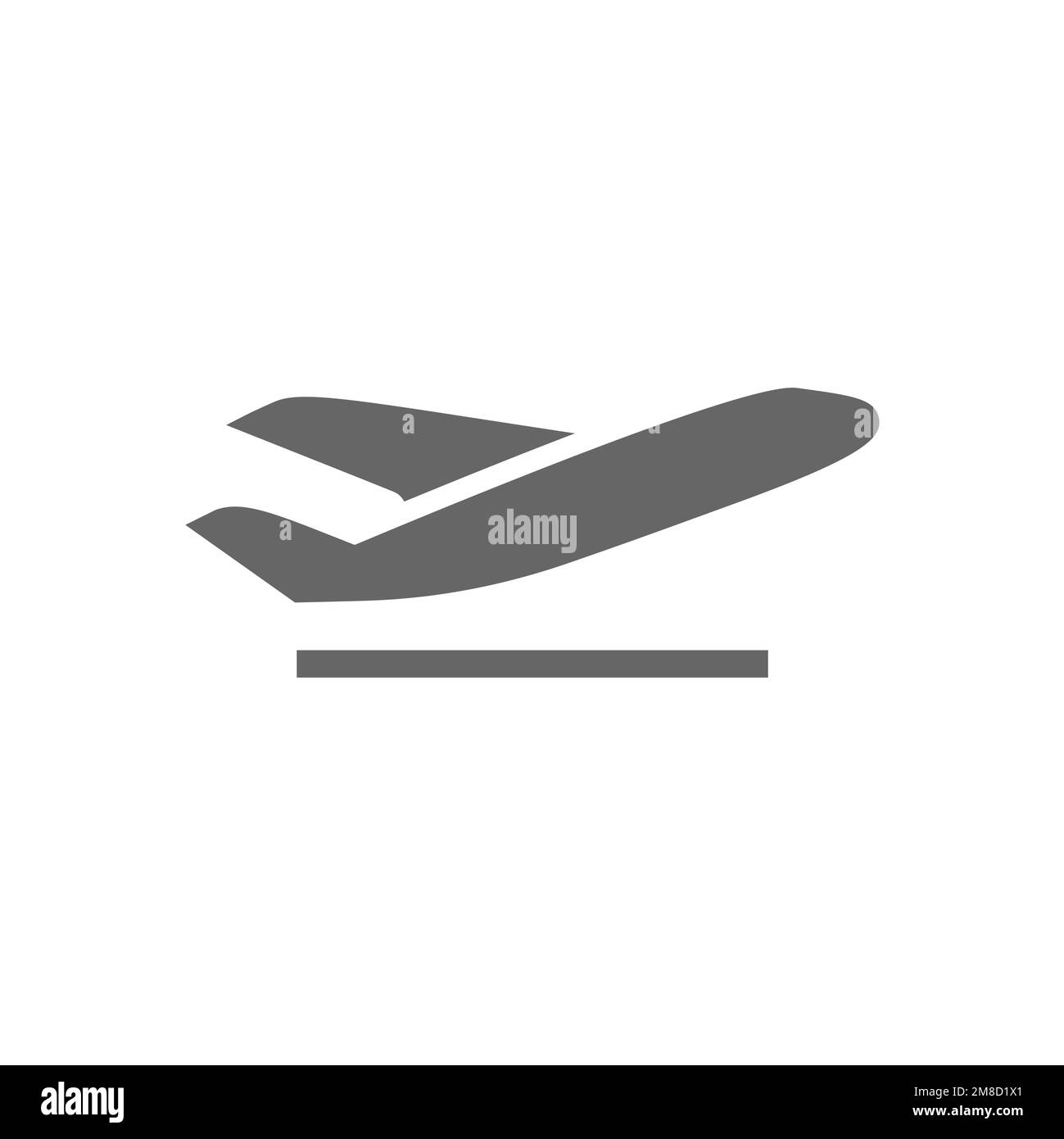 Aircraft takeoff icon, common graphic resources, vector illustration ...