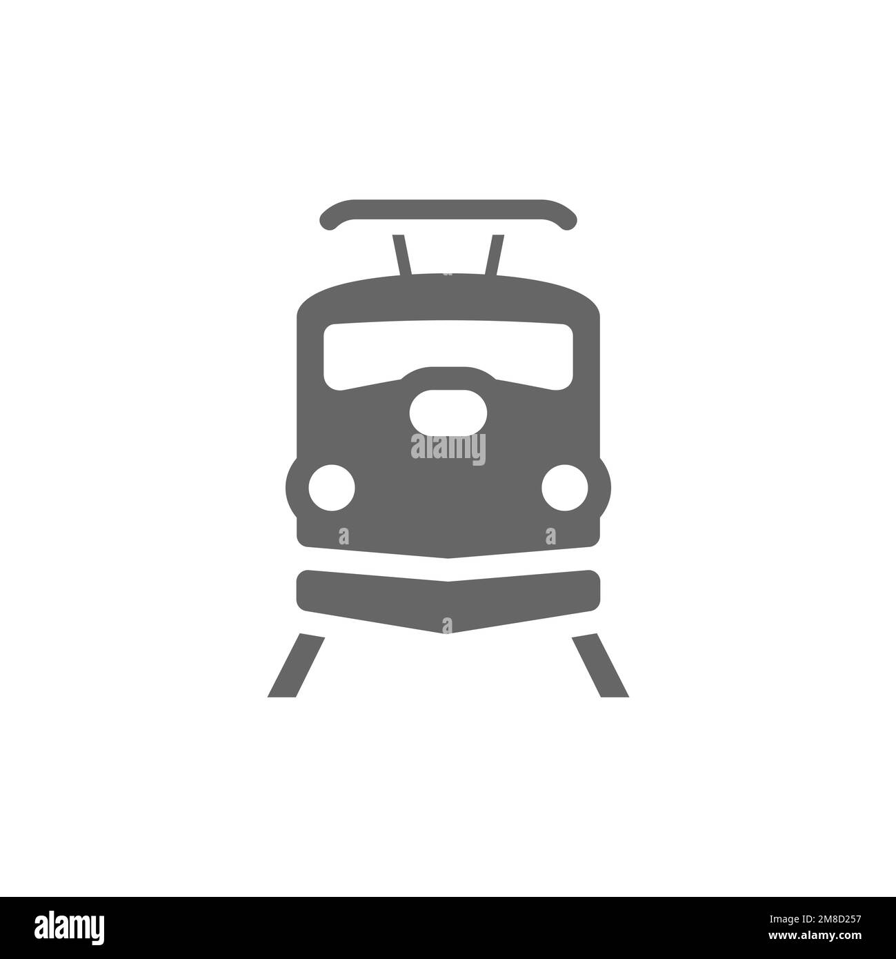 Rail train icons, common graphic resources, vector illustrations Stock ...