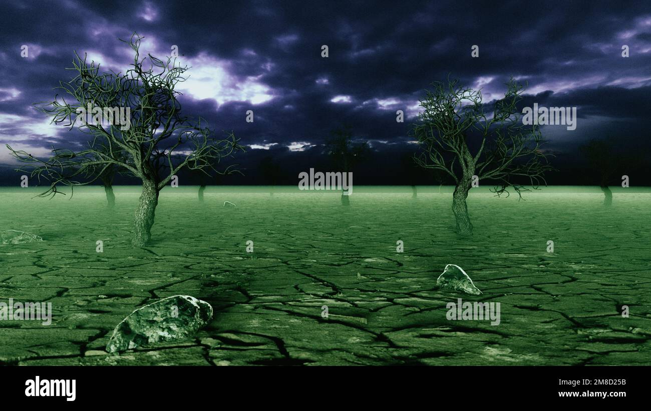 climate change, the world is changing (3d rendering Stock Photo - Alamy