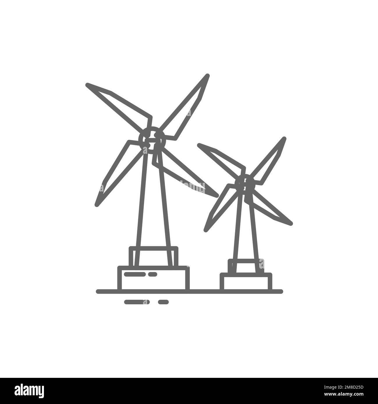 Generator fan icon, common graphic resources, vector illustration Stock ...