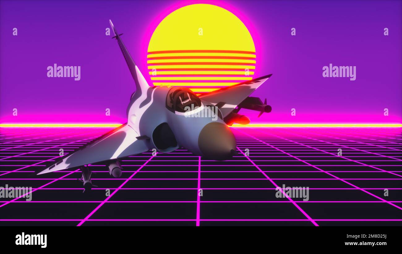 a fighter jet technology background (3d rendering Stock Photo - Alamy