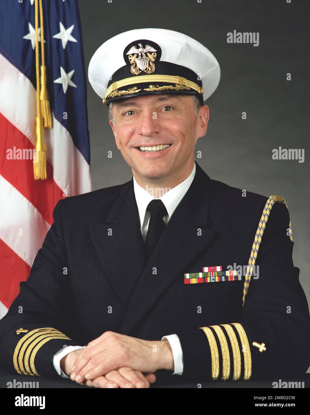 Captain George E. Dobes, USN (covered). Country: Unknown Stock Photo ...
