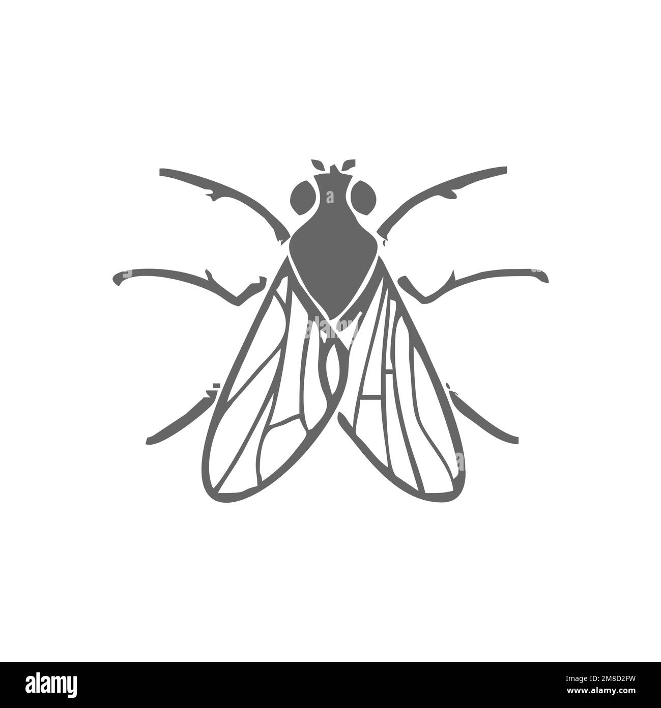 Fly icon, common graphic resources, vector illustration Stock Vector ...