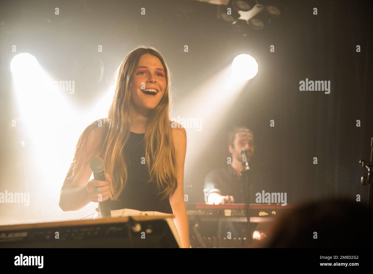 Maggie Rogers in concert at Omeara in London Stock Photo - Alamy