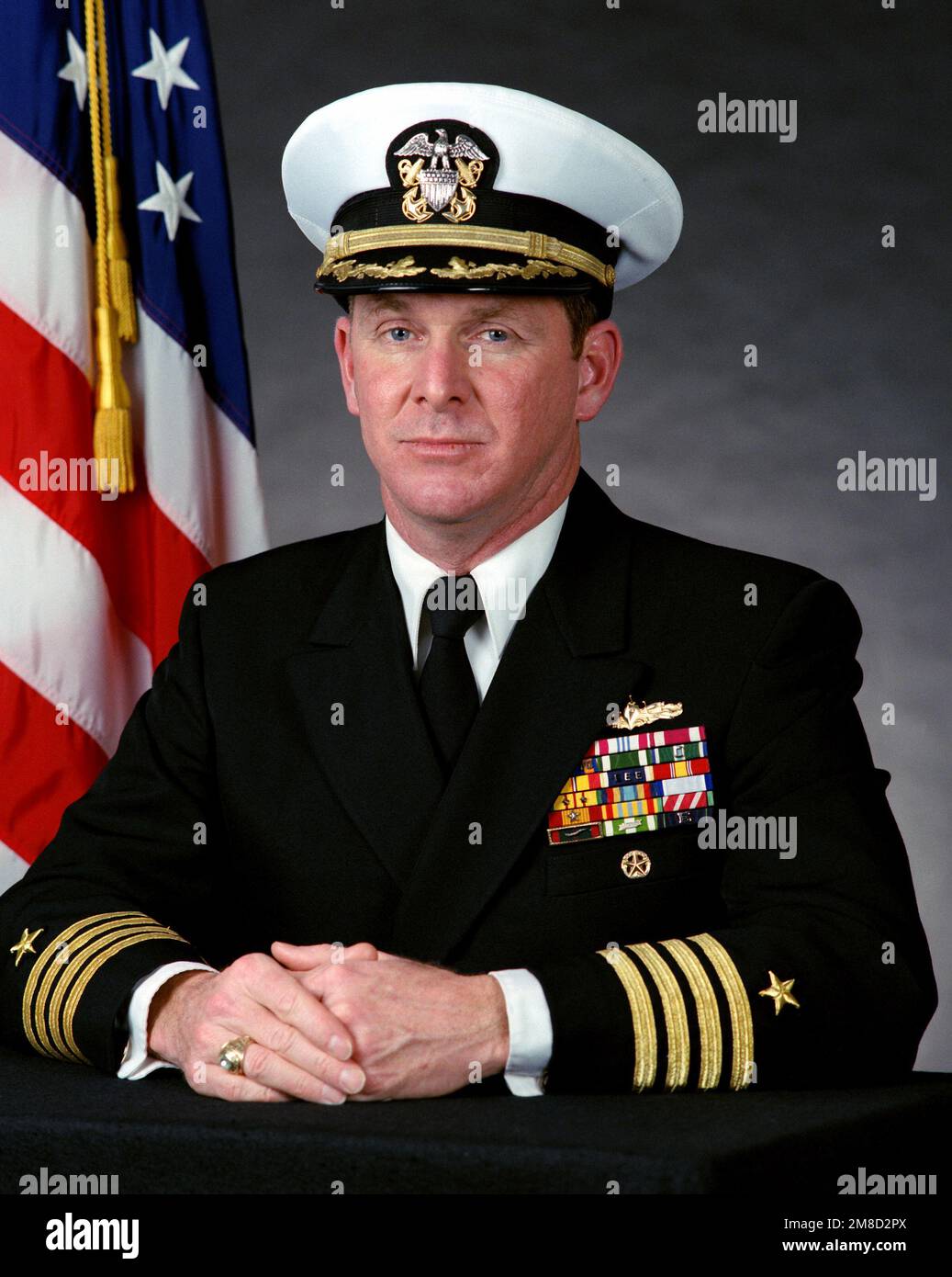 Captain (CAPT) Joel A. Porter, USN (covered). Country: Unknown Stock ...