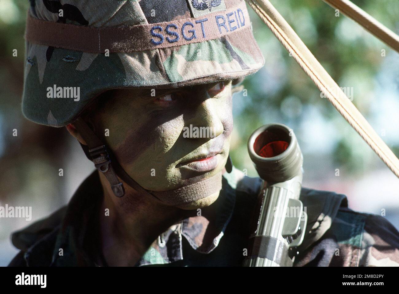 STAFF SGT. Johnny Reid, Detachment 3, 5th Weather Squadron, takes part ...