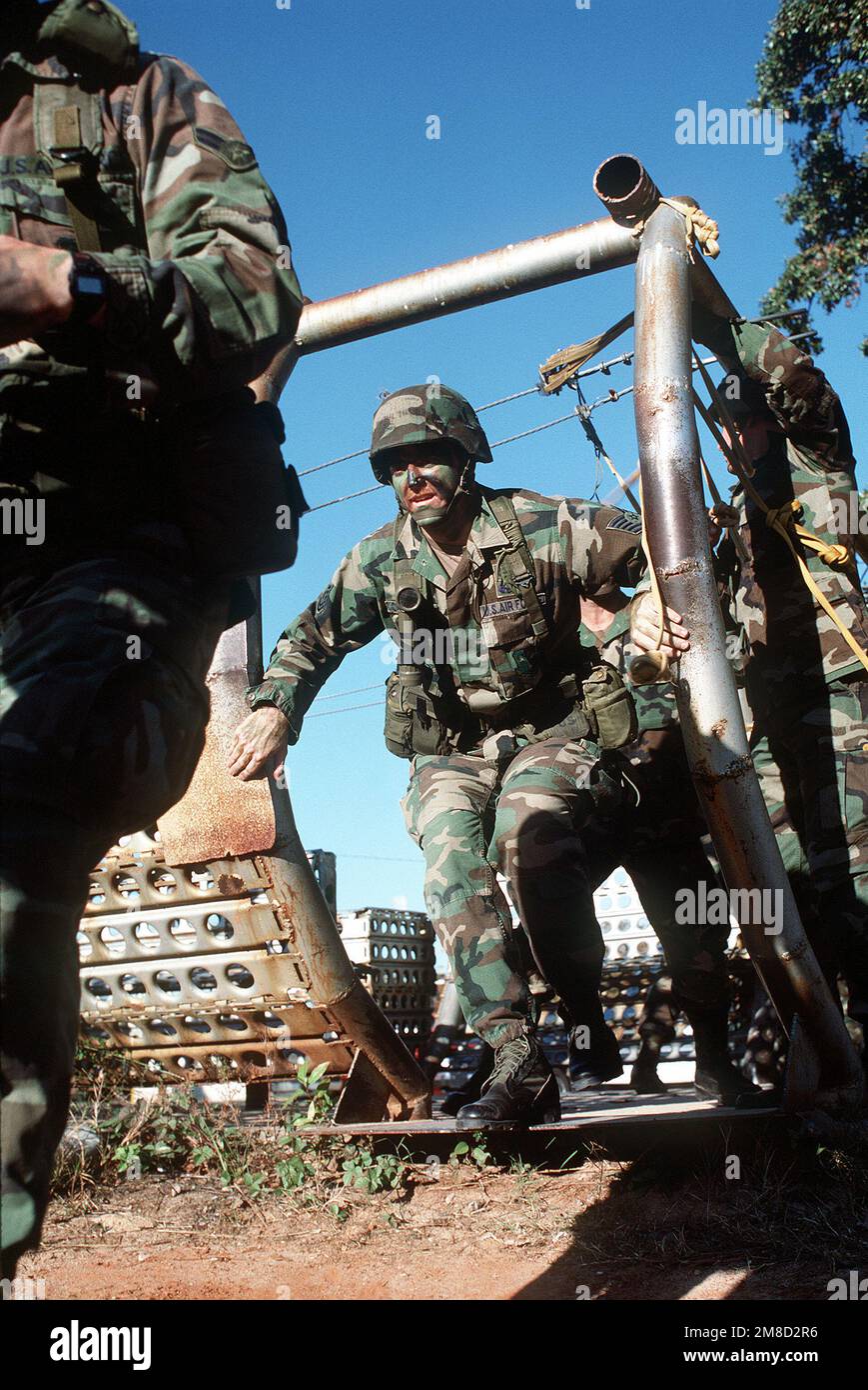 TECH. SGT. Kevin Cummings, Detachment 3, 5th Weather Squadron, makes a ...