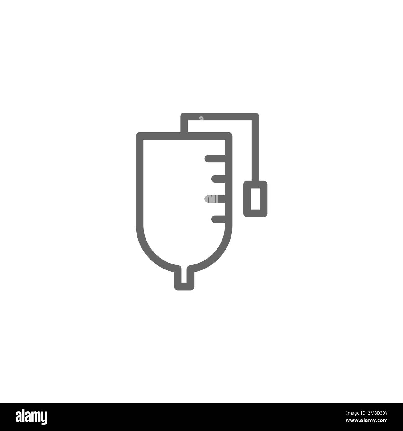 Infusion device icon, common graphic resources, vector illustration ...
