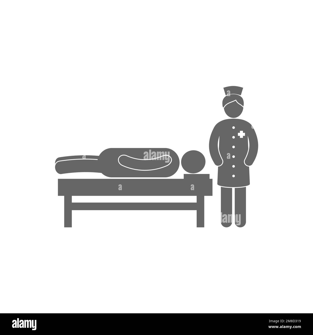 Patient care icons, common graphic resources, vector illustrations ...