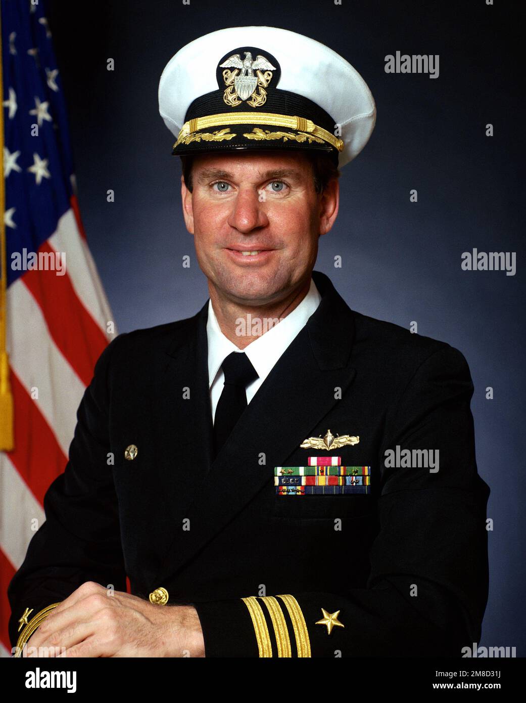 Commander (CDR) Rick G. Merten, USN (covered). Country: Unknown Stock ...