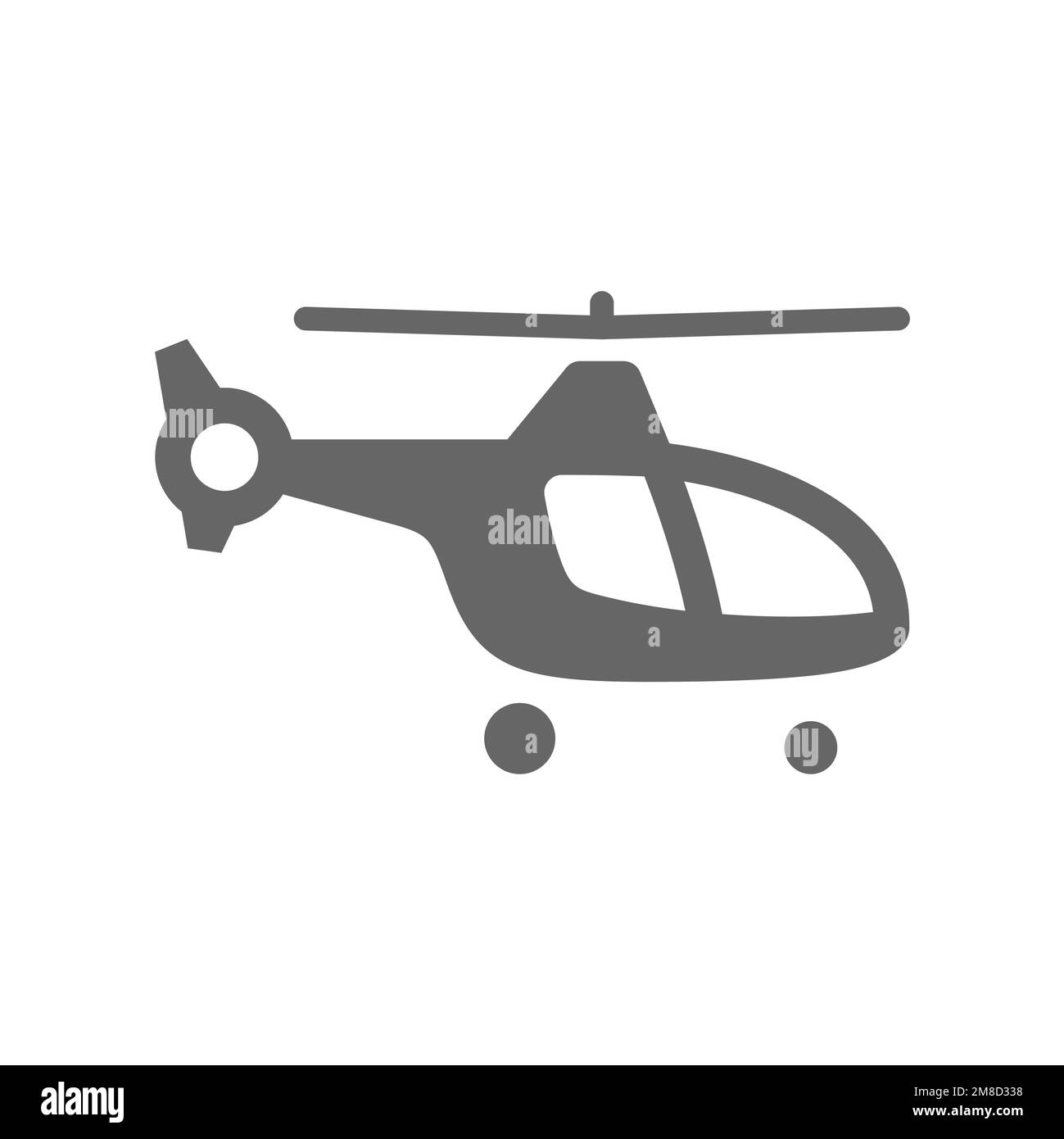 Helicopter icons, common graphic resources, vector illustrations Stock ...
