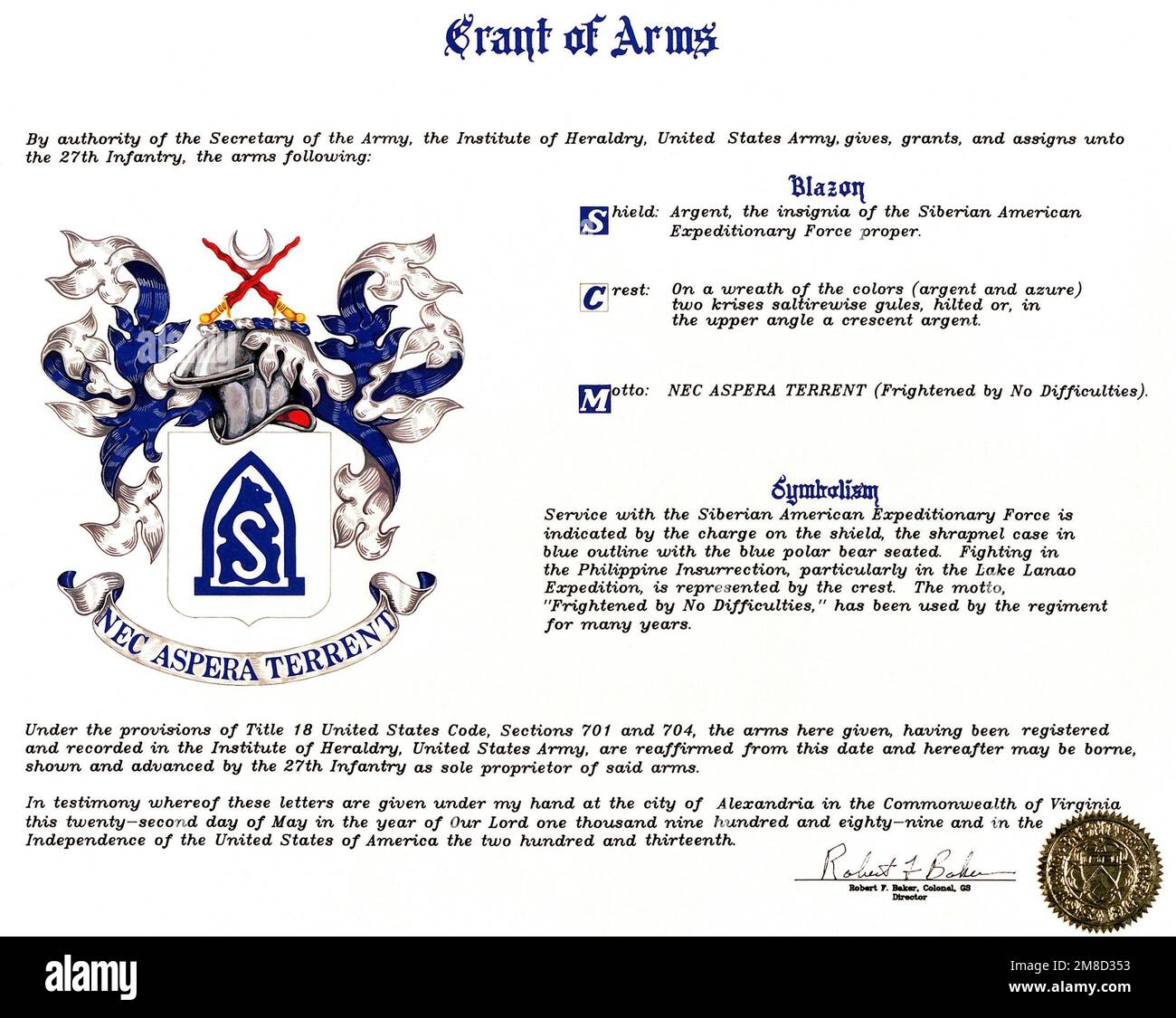 27th infantry Cut Out Stock Images & Pictures - Alamy