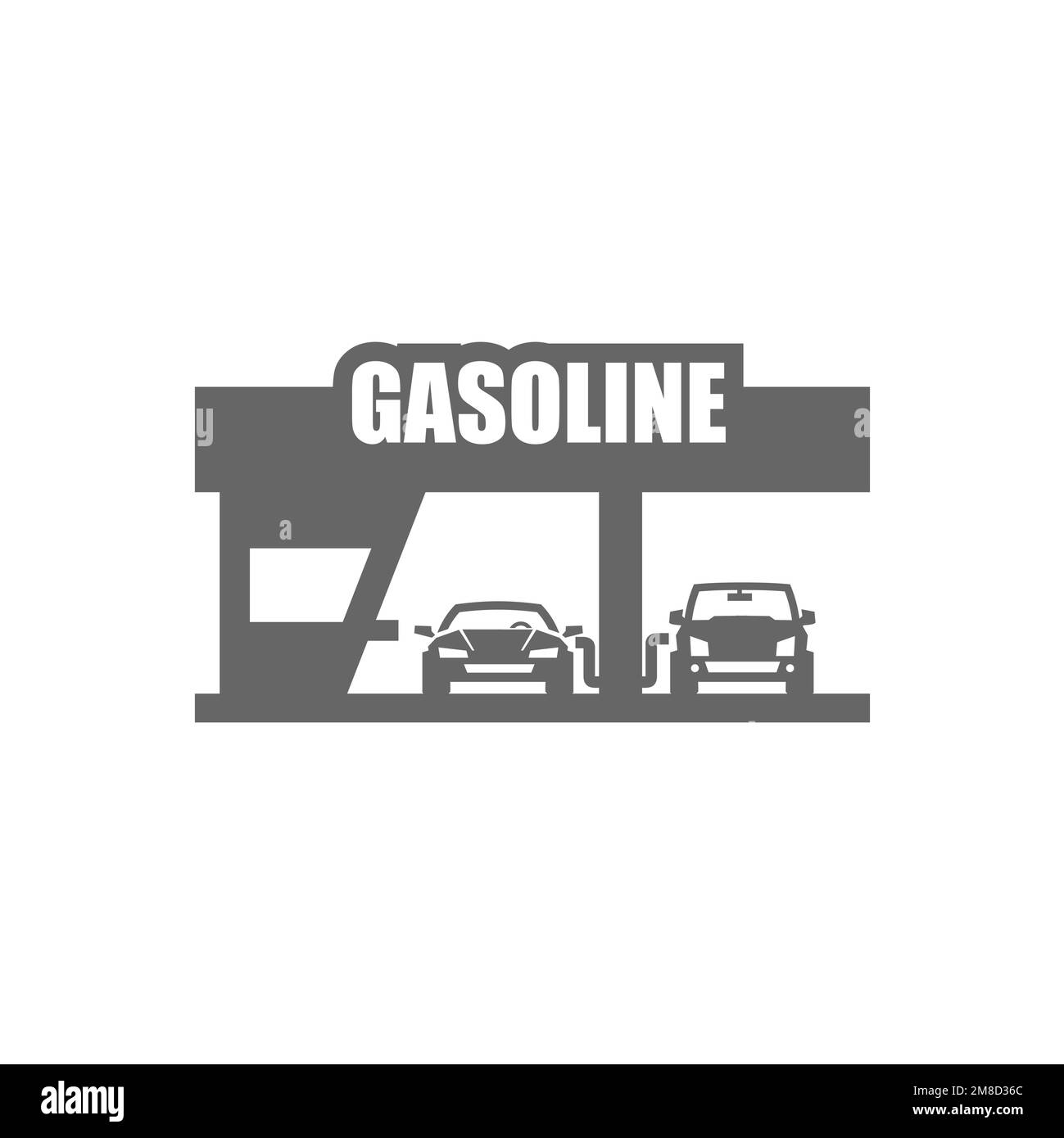 GASOLINE icon, common graphic resources, vector illustration Stock ...