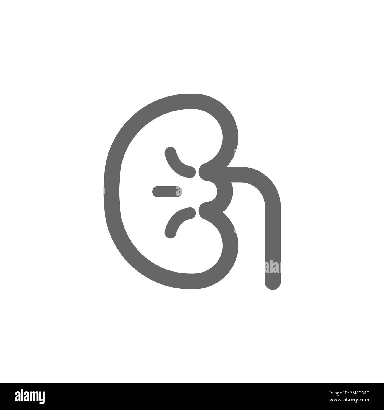 Kidney icons, common graphic resources, vector illustrations Stock ...