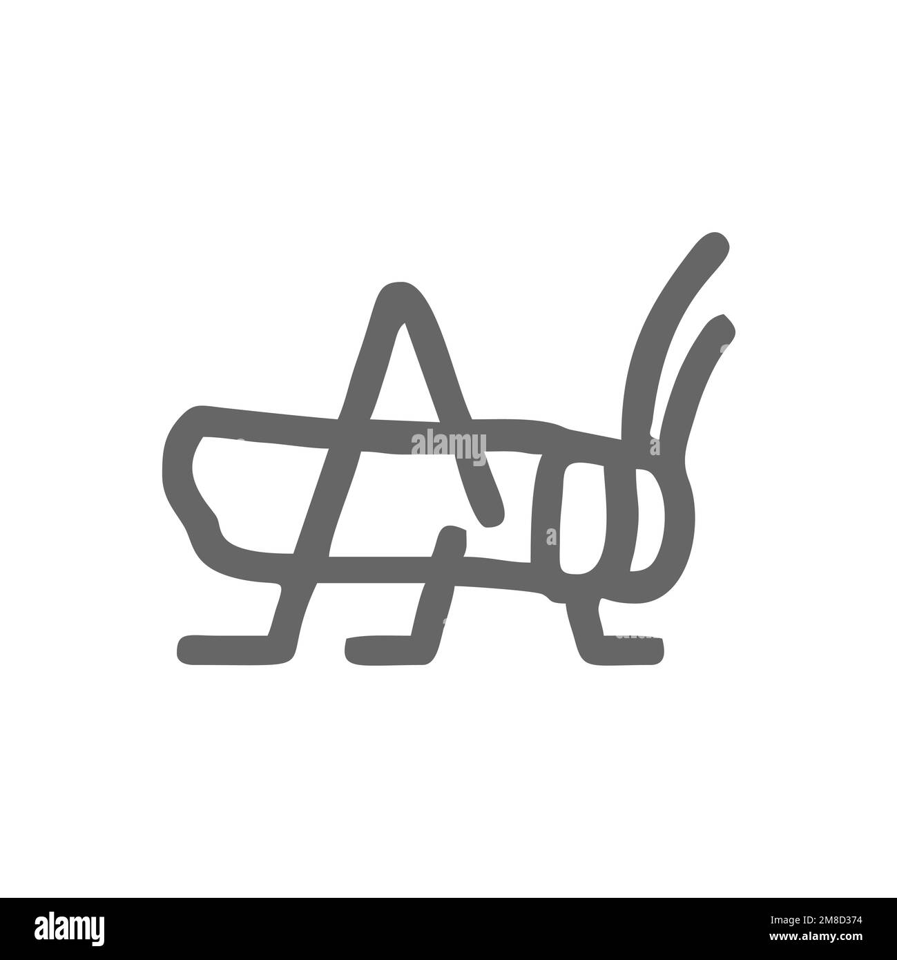 Locust icons, common graphic resources, vector illustrations Stock ...