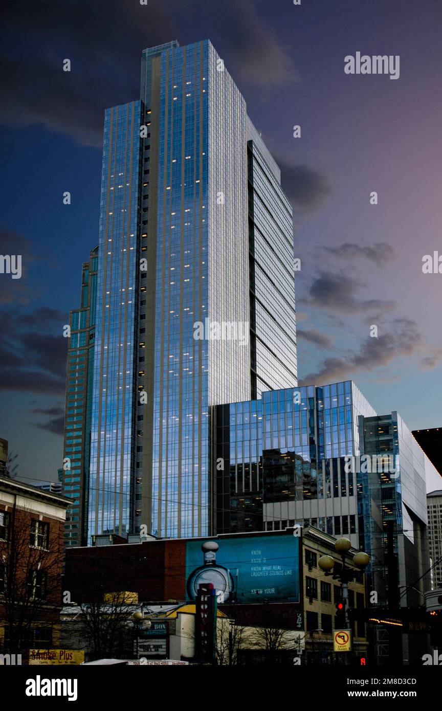 Construction downtown seattle building hi-res stock photography and ...