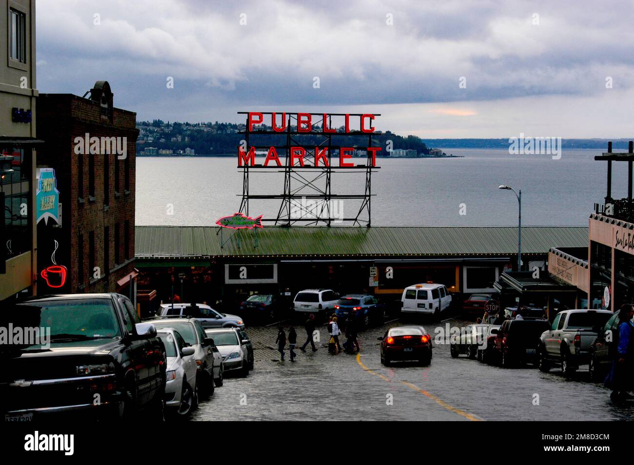 Farmers markets in the Puget Sound region of Seattle, Washington Stock ...
