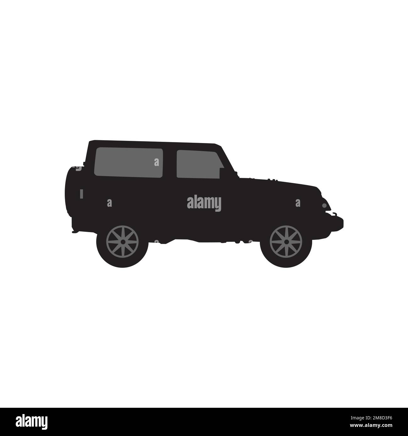Jeep icons, common graphic resources, vector illustrations Stock Vector ...
