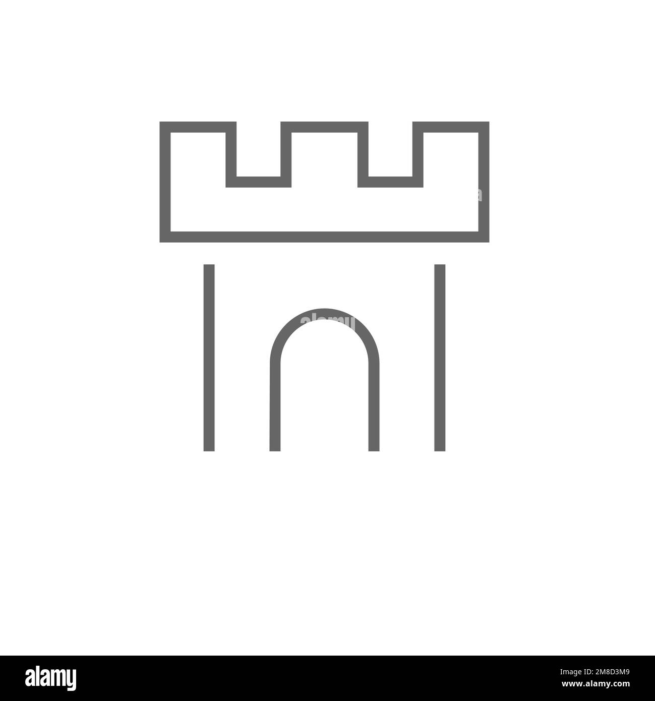 Tower icons, common graphic resources, vector illustrations Stock ...