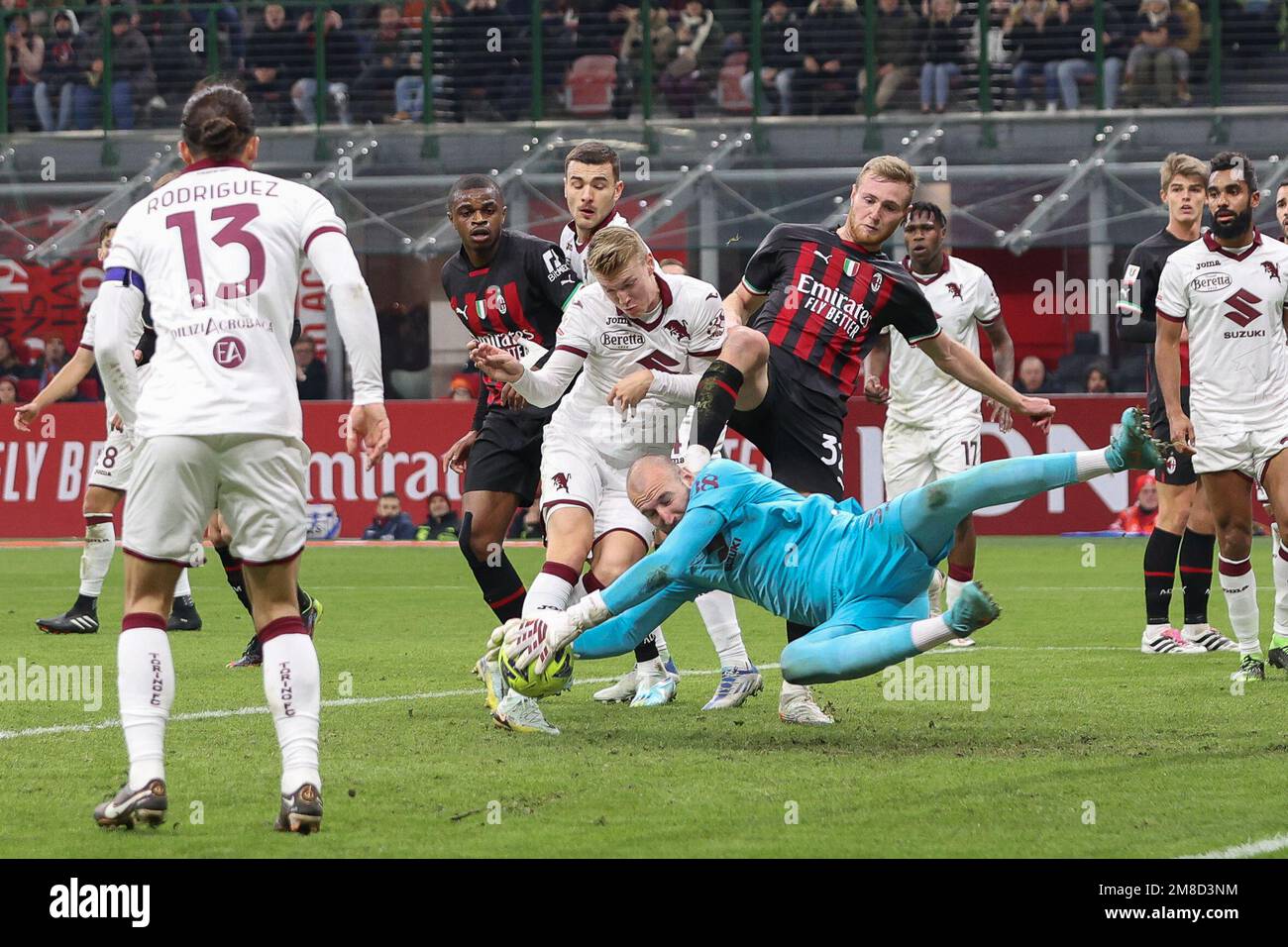 January 11, 2023, Milan, Lombardy, India: Italy, Milan, jan 11 2023 ...