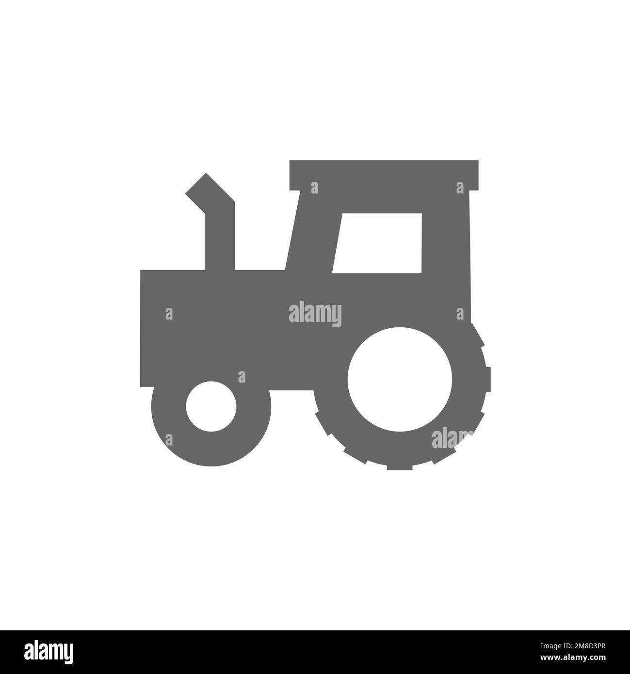 Tractor icons, common graphic resources, vector illustrations Stock ...